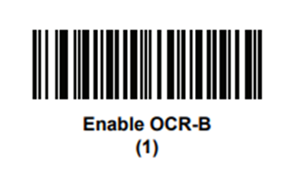 How to Set OCR-B Template