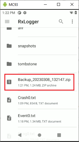 使用 RxLogger 实用程序收集调试日志