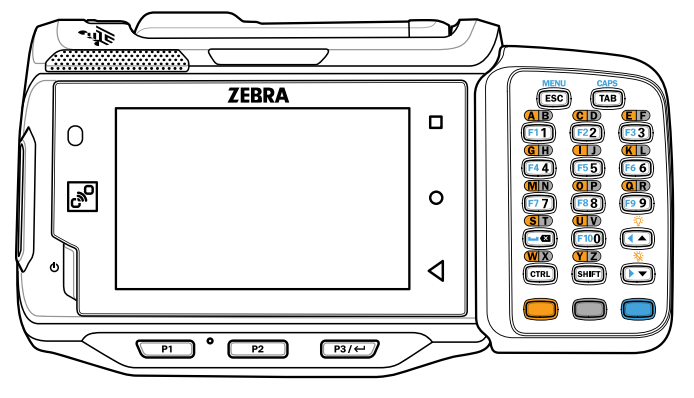 WT6300 WT6000: KYPD-WT6XANFASM-01 Keypad Usage