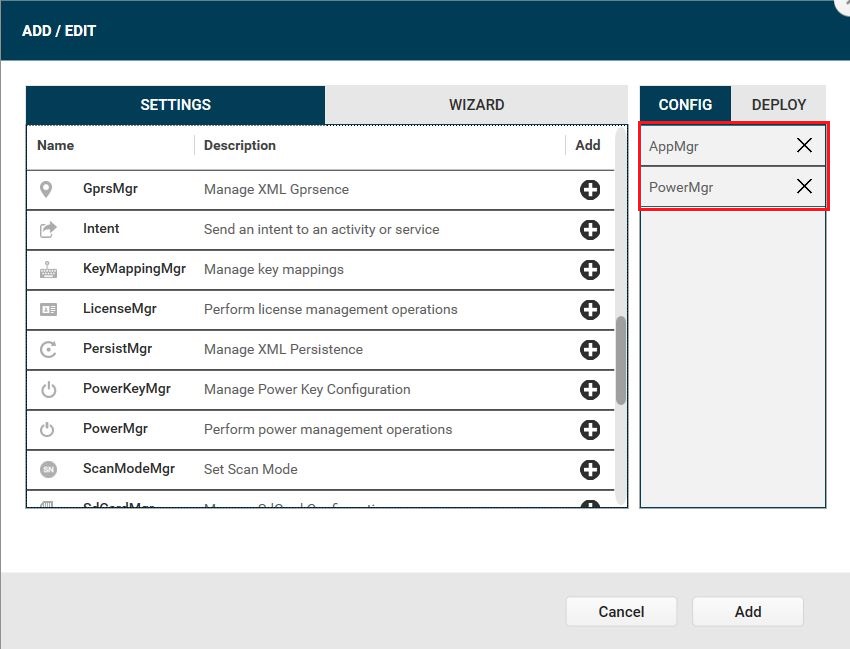 使用 StageNow 工具禁用 Android 键盘 (AOSP)