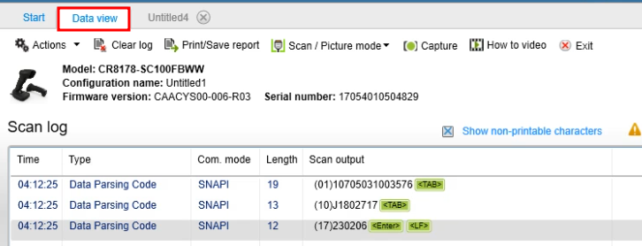 123Scan：UDI 或 GS1 或血包解析测试