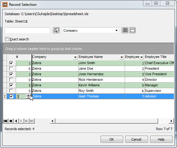 通过 ZebraDesigner Pro v2 在条码中使用数据库数据